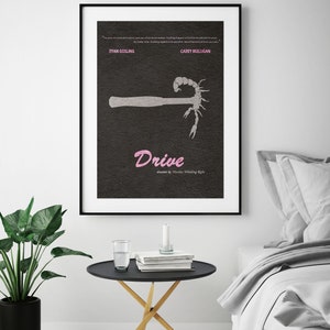 Drive Minimalist Alternative Movie Print & Poster - Etsy Australia