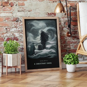 A Christmas Carol Book Cover Poster | Alternative and Modern Design of ...