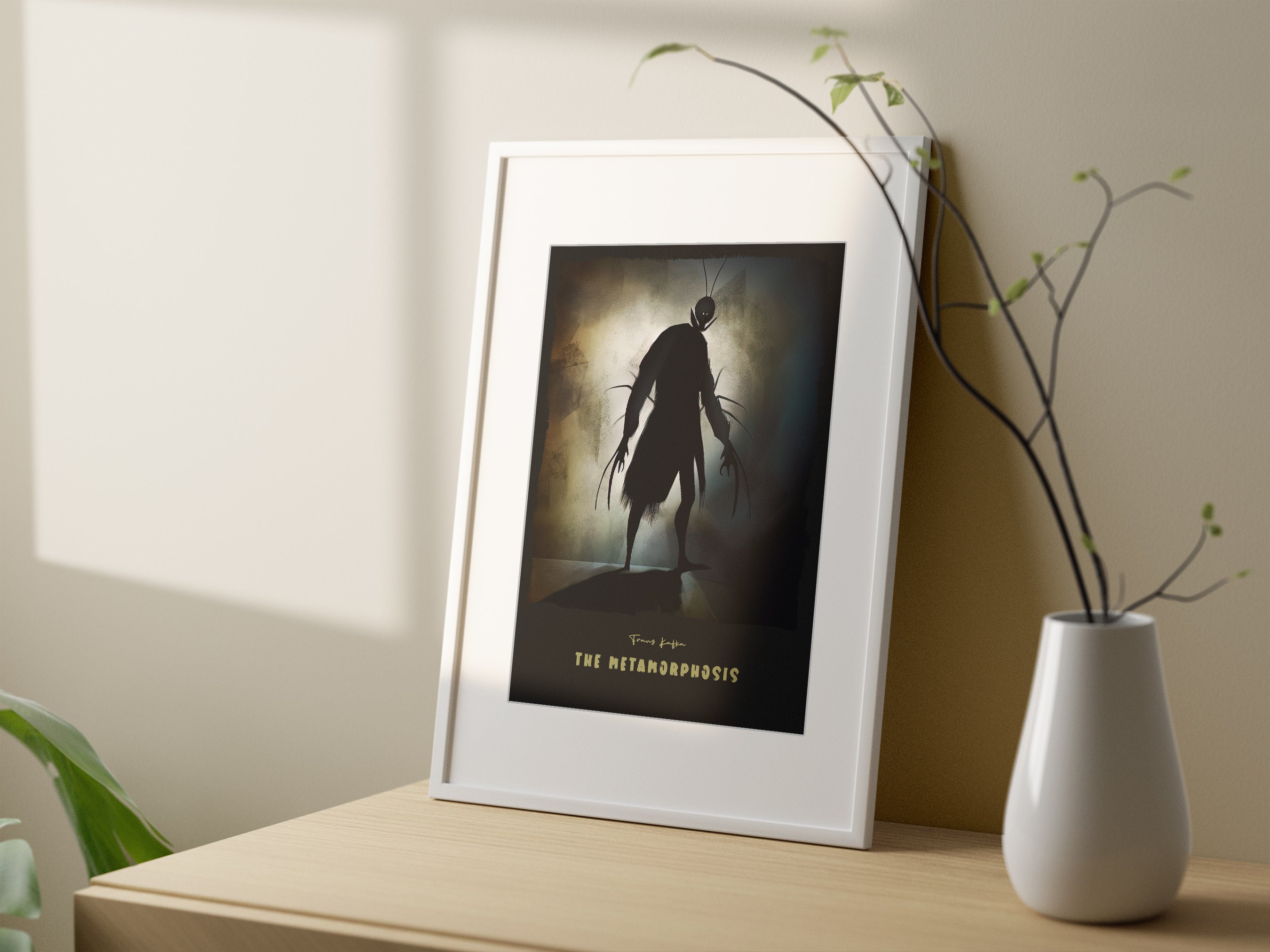 The Metamorphosis V2 Book Cover | Poster of Franz Kafka's Novel ...