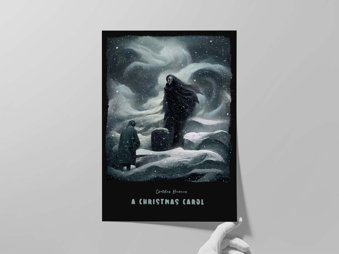 A Christmas Carol Book Cover Poster | Alternative and Modern Design of ...