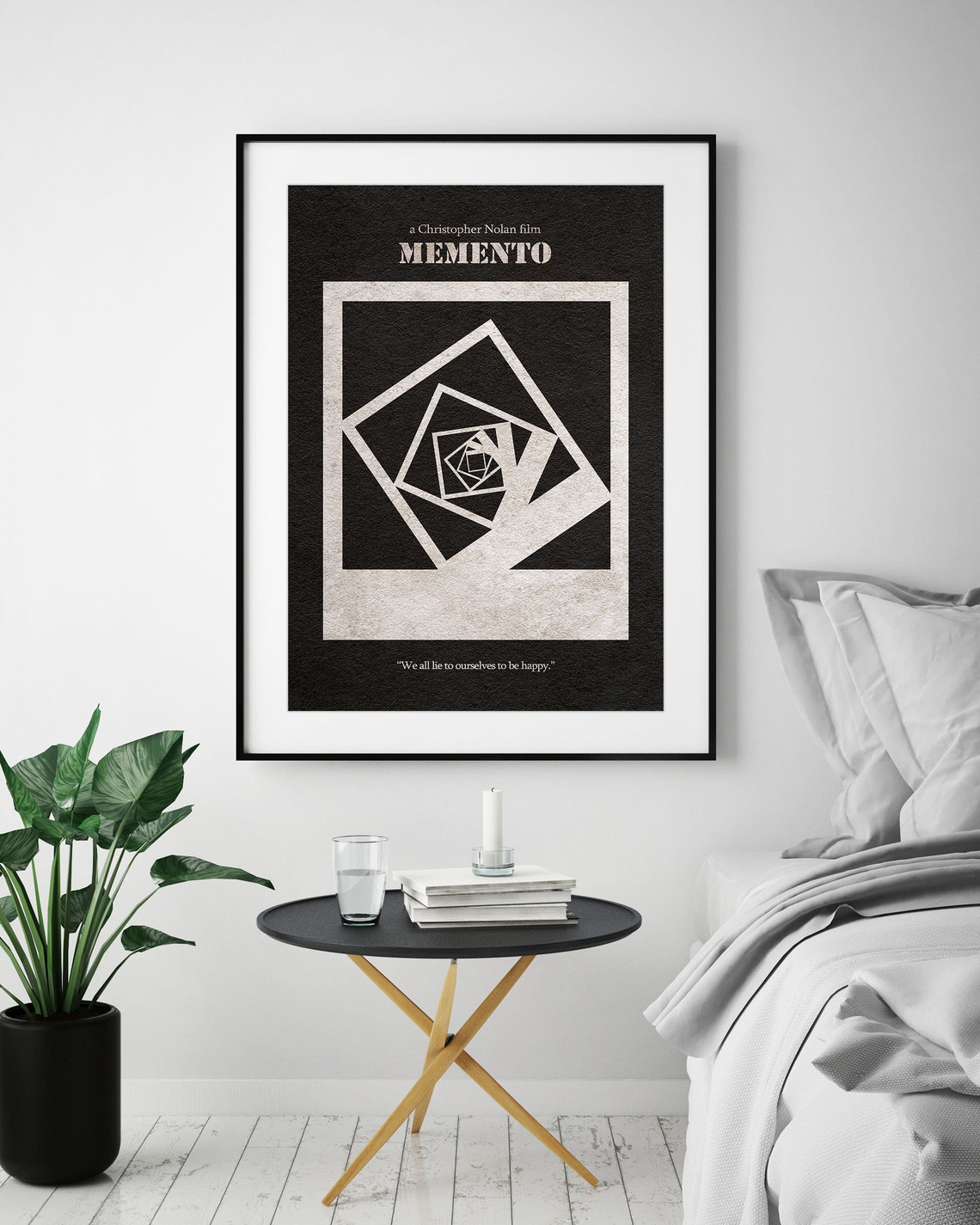 Memento Alternative Minimalist Movie Poster & Print - Etsy