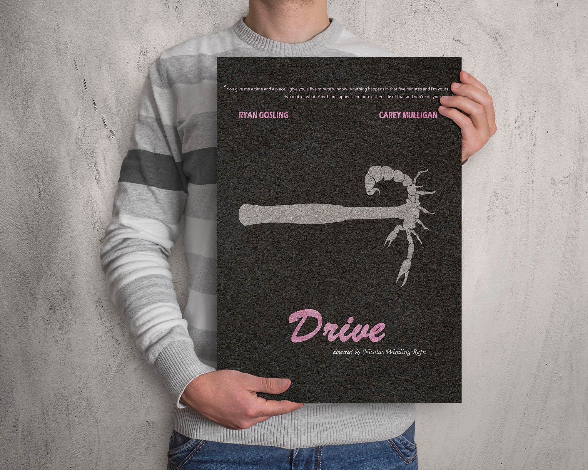 Drive Minimalist Alternative Movie Print & Poster - Etsy Australia
