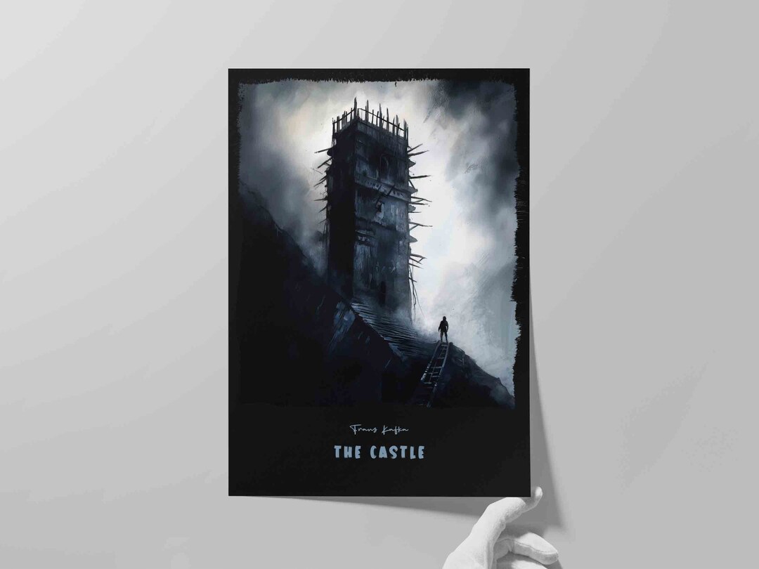 The Castle V2 Book Cover | Poster Franz Kafka Book | Literary Print ...
