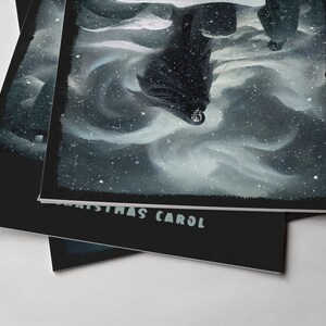 A Christmas Carol Book Cover Poster | Alternative and Modern Design of ...