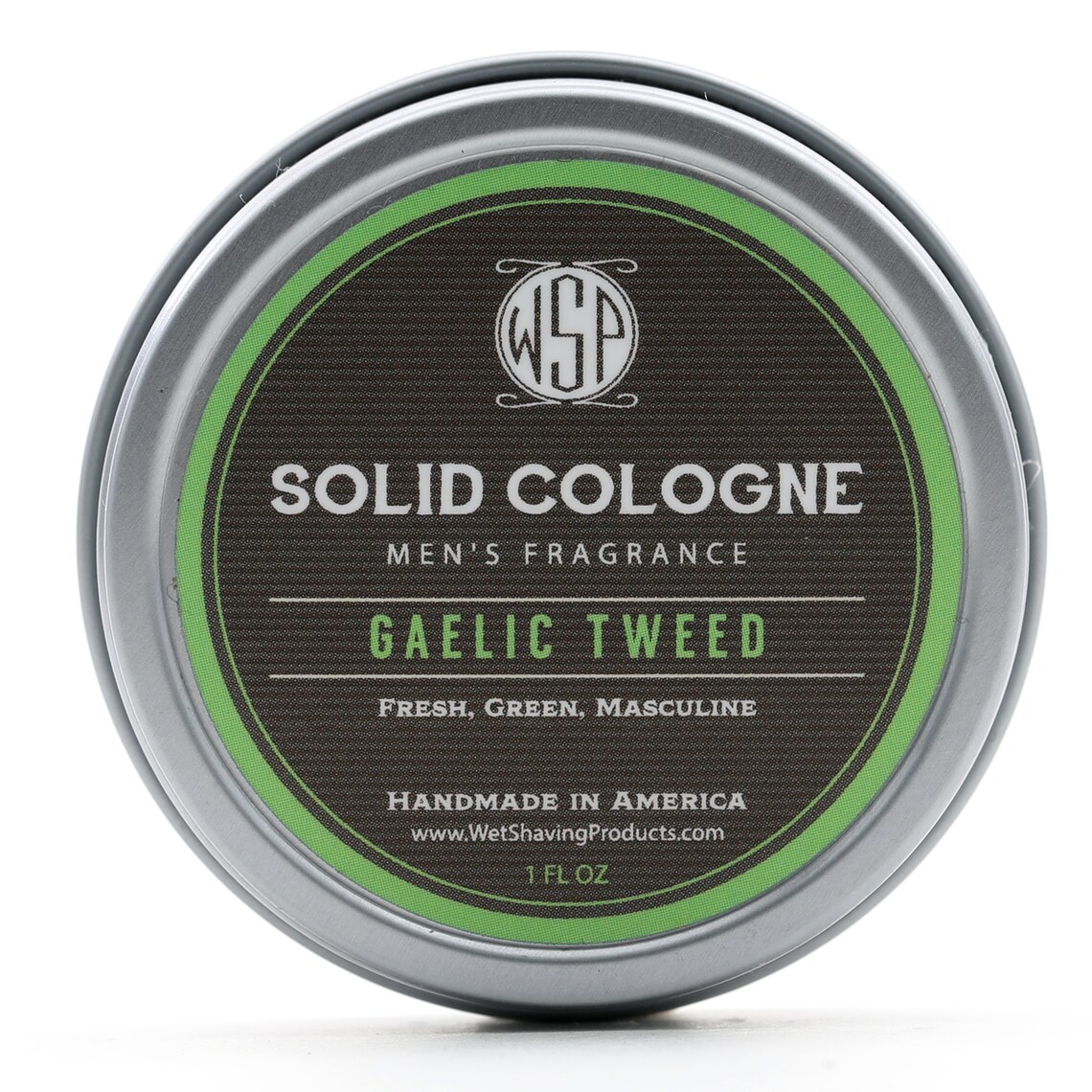 Gaelic Tweed green Irish Tweed Solid Cologne by WSP Edp Strength 1 Oz ...