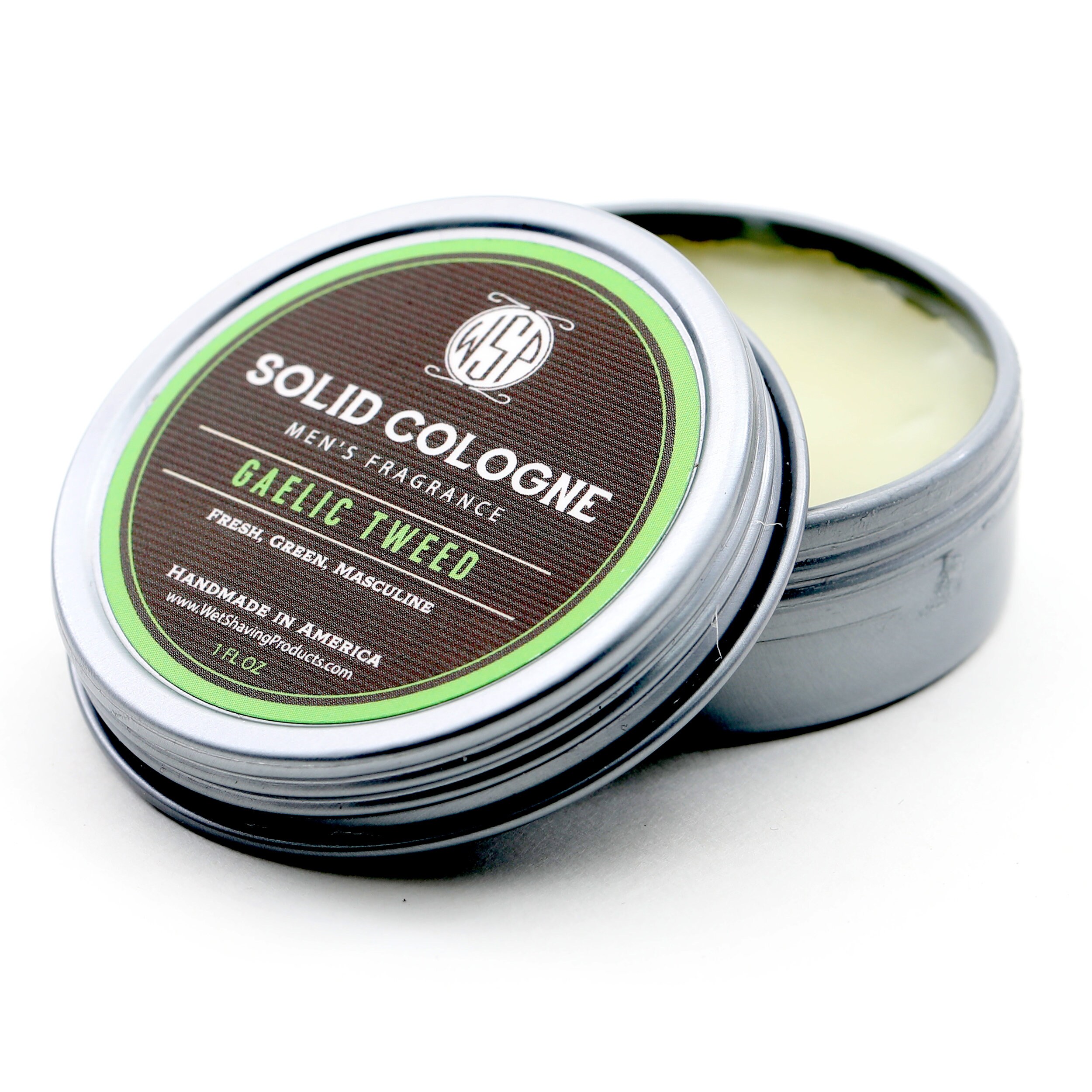 Gaelic Tweed green Irish Tweed Solid Cologne by WSP Edp Strength 1 Oz ...