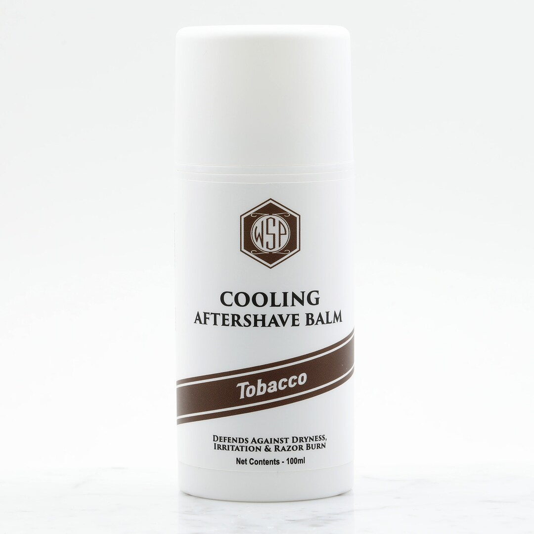 Cooling Aftershave Balm 3.4oz 100ml tobacco Natural, Vegan ...