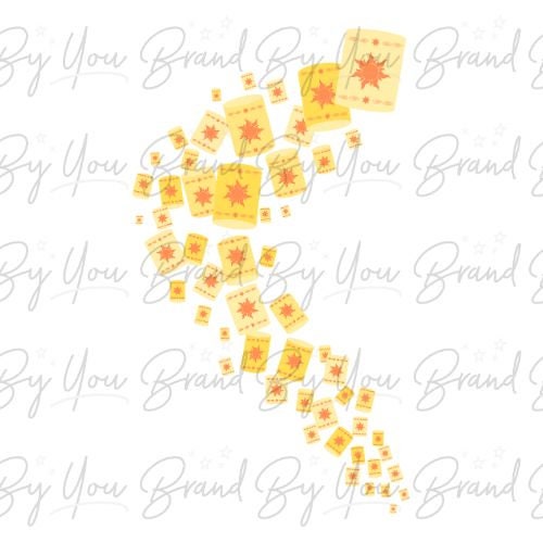 Floating Lanterns - Tangled PNG | Brand by You, Rapunzel, Punzie, Flynn ...
