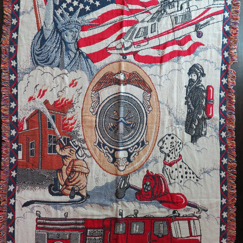 Fireman Blanket - Etsy