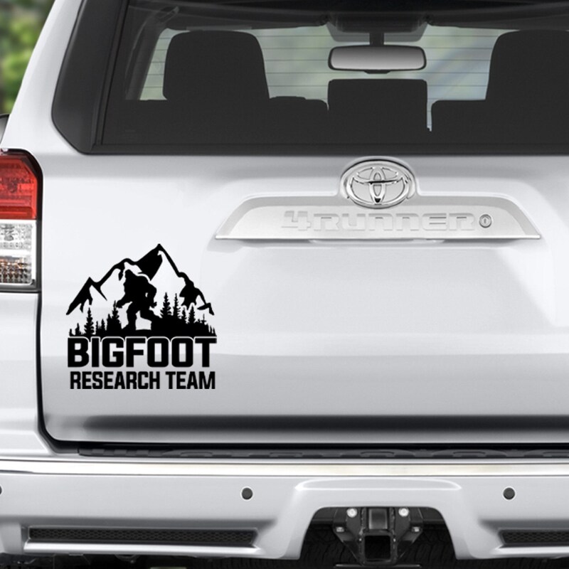 Bigfoot Research Team Sticker - Etsy