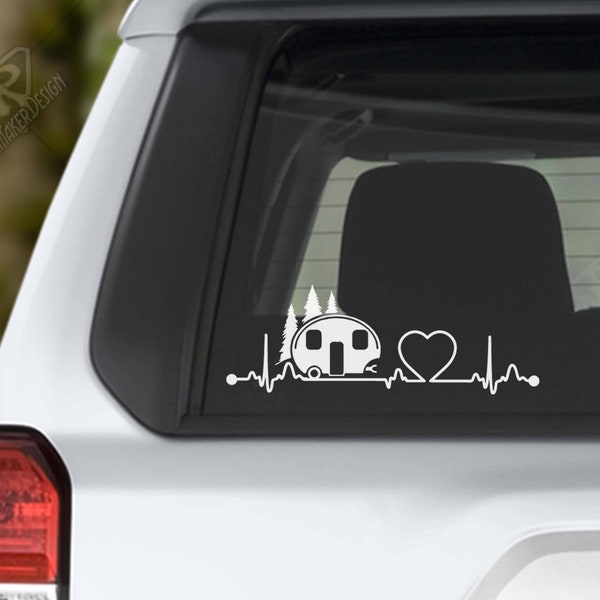 Camper Vinyl Decal - Etsy