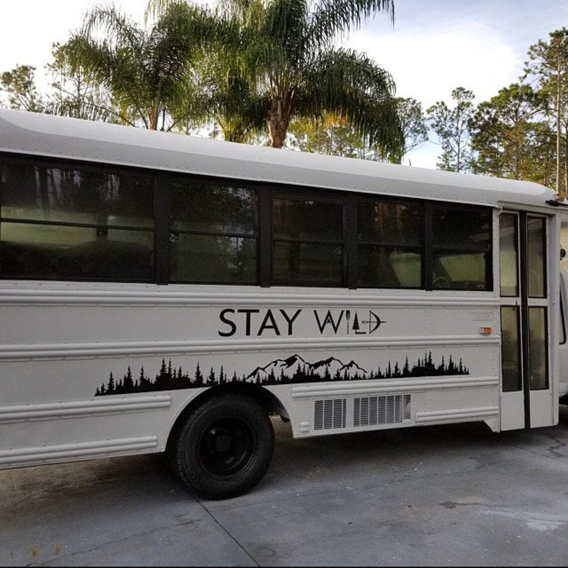 Trees Banner Large Vinyl Decal Bumper Sticker. for Side of - Etsy