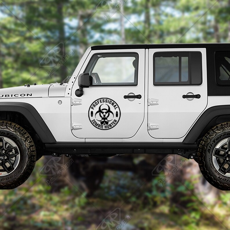Zombie Hunter Professional Vinyl Decal Bumper Sticker Perfect - Etsy