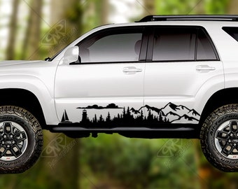 Sailboat Wave Orange Sunset Camper RV Motor Home Mural Vinyl Graphic ...