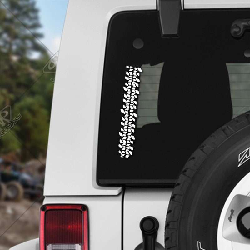 Tire Tracks Stickers - Etsy