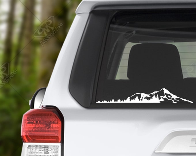 California Mount Shasta Decal. Vinyl Decal Only. for Car Windows, Over ...