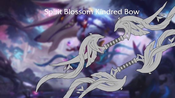 Spirit Blossom Kindred Bow League of Legends - Etsy