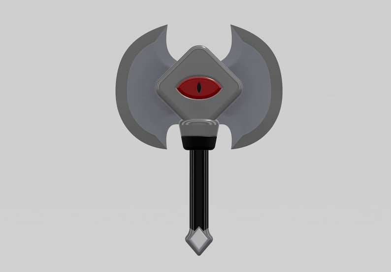 Cult of the Lamb 3D STL File Apostates Cleaver Axe - Etsy