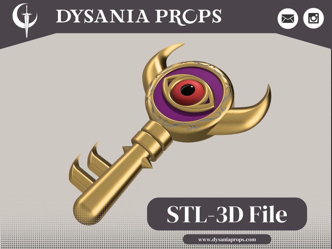 Zelda Boss Key Prop - 3D Printable STL File - Etsy