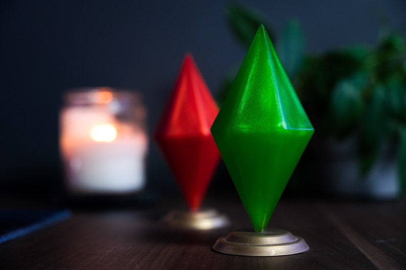 The Sims Plumbob Resin Decoration - Etsy