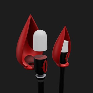 Radio Demon Mic- Hazbin Hotel- STL Digital File for 3D Printing - Etsy