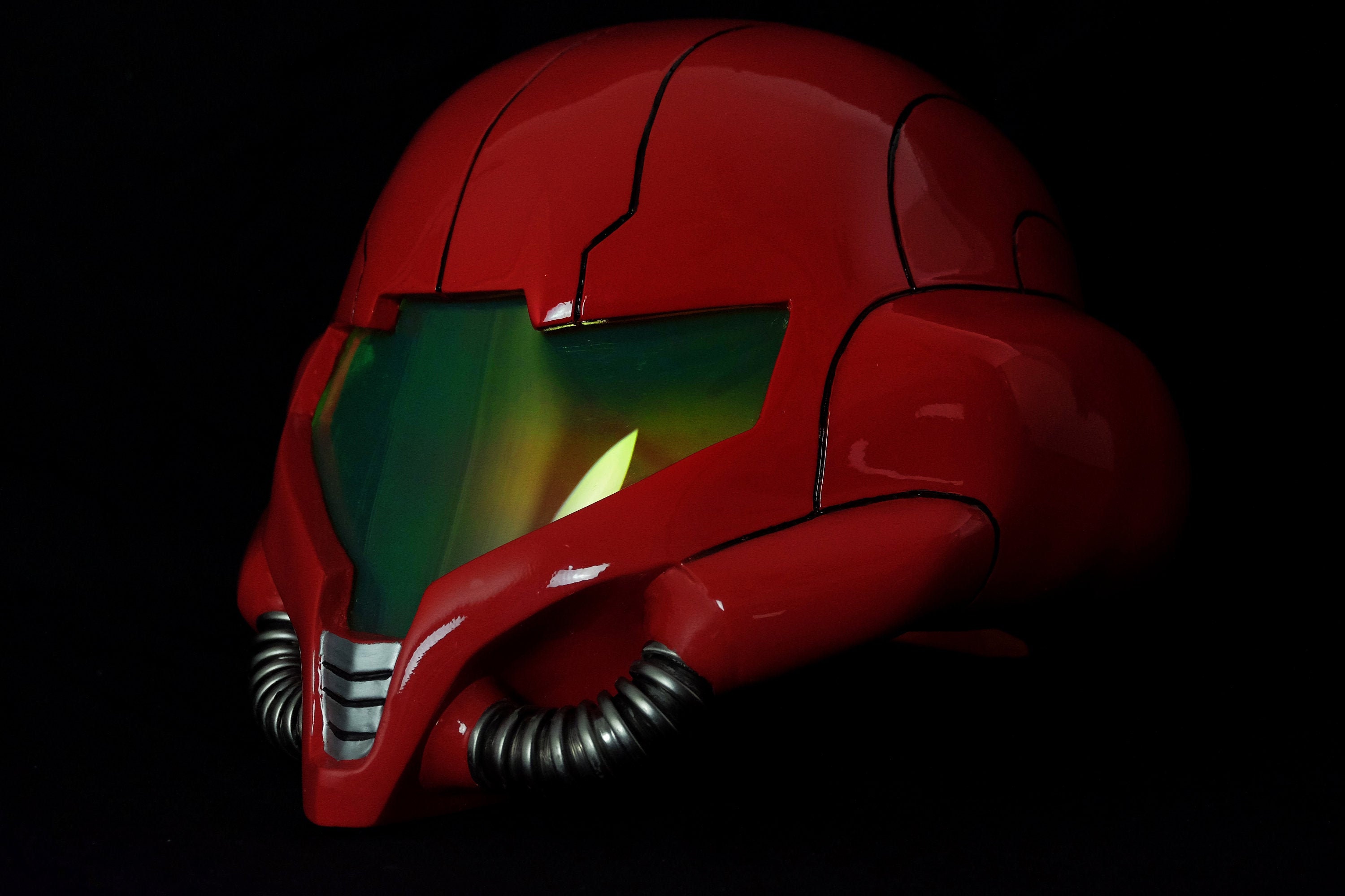 Metroid Prime Samus Helmet Inspired Replica - Etsy UK