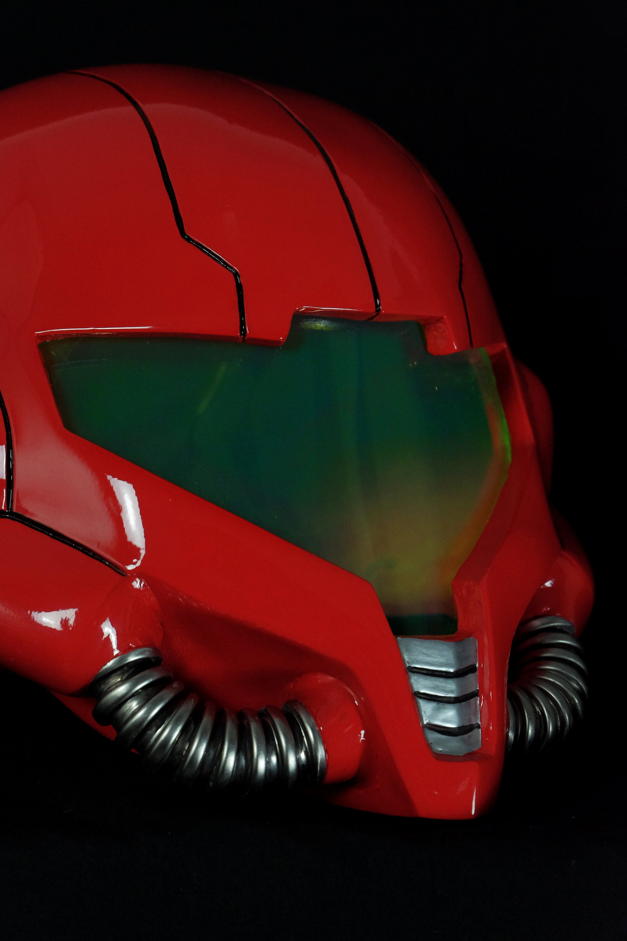 Metroid Prime Samus Helmet Inspired Replica - Etsy UK