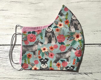 Schnauzer Mask - Etsy