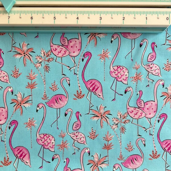 Flamingo Fabric - Etsy
