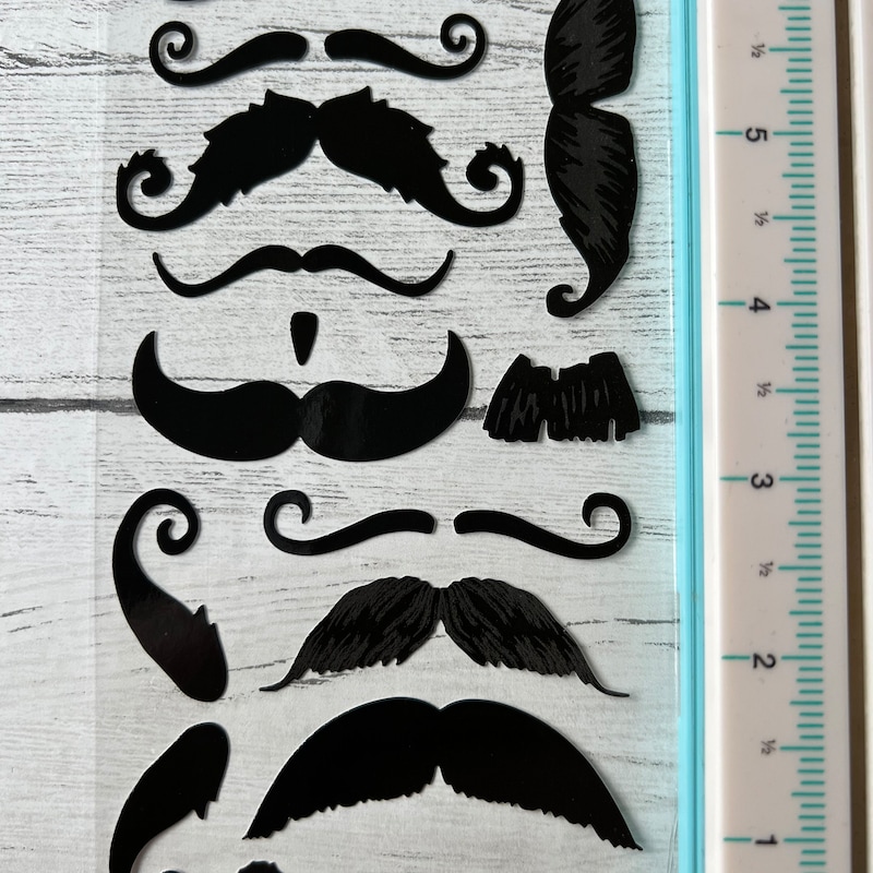 Mustache Stickers - Etsy