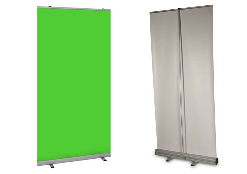 Green Screen Chroma Key Roller Banner Pop/roll/pull up Video - Etsy