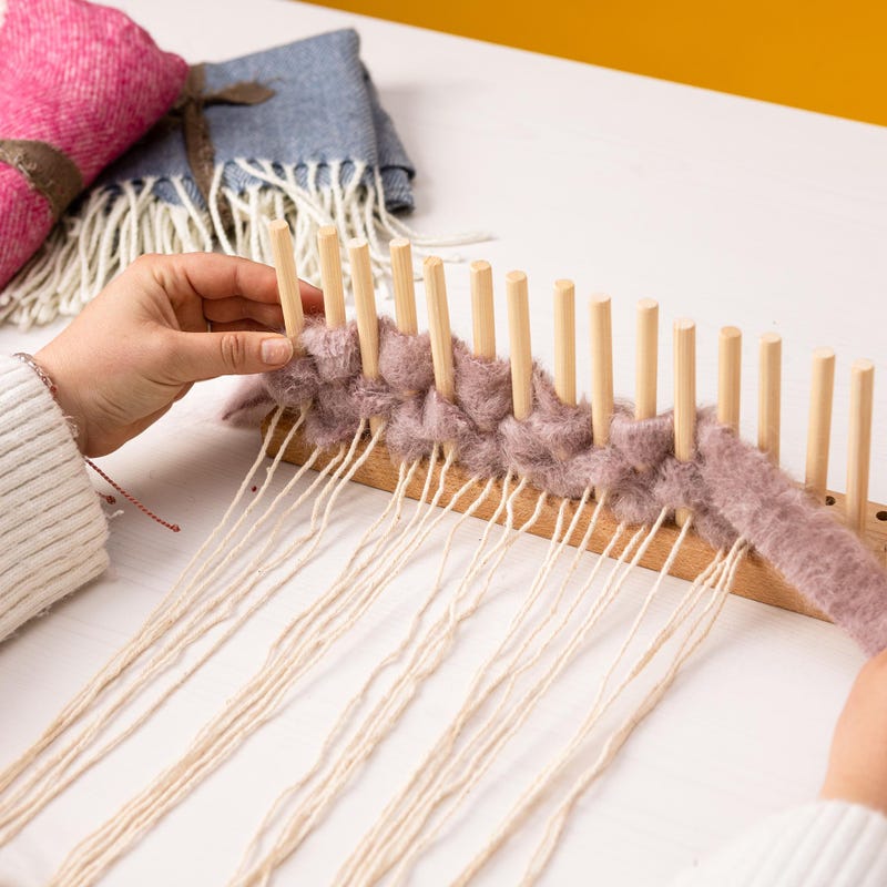 Handmade Loom Woven Rugs - Etsy