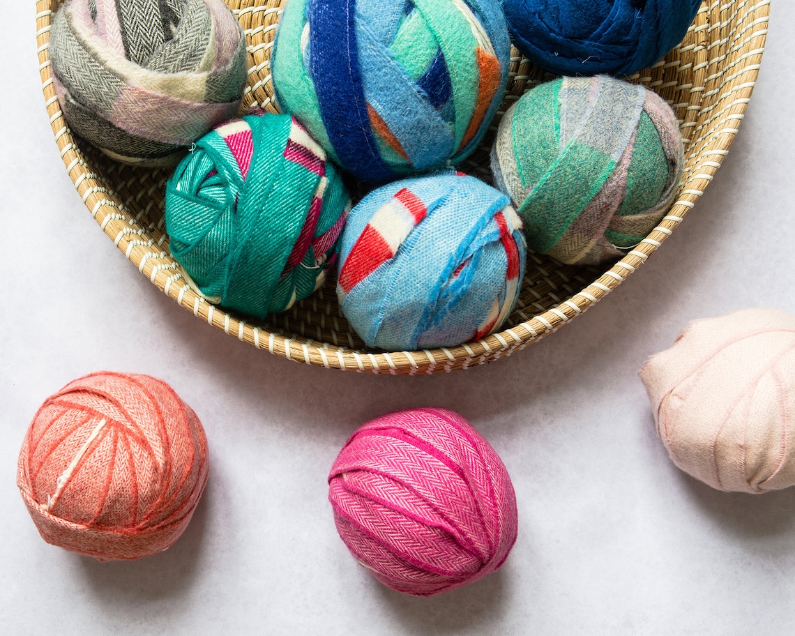 100% Wool Rag Rug Blanket Yarn Selvedge Strips mixed Colours - Etsy