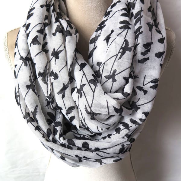 Bird Scarf - Etsy