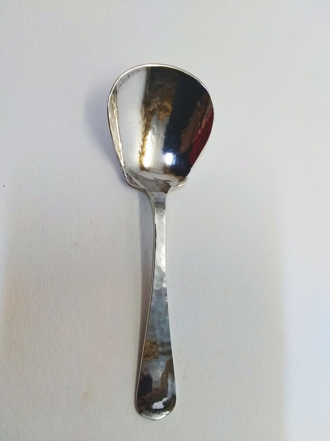 Lebolt Arts & Crafts American Hammered Sterling Silver Serving Spoon - Etsy