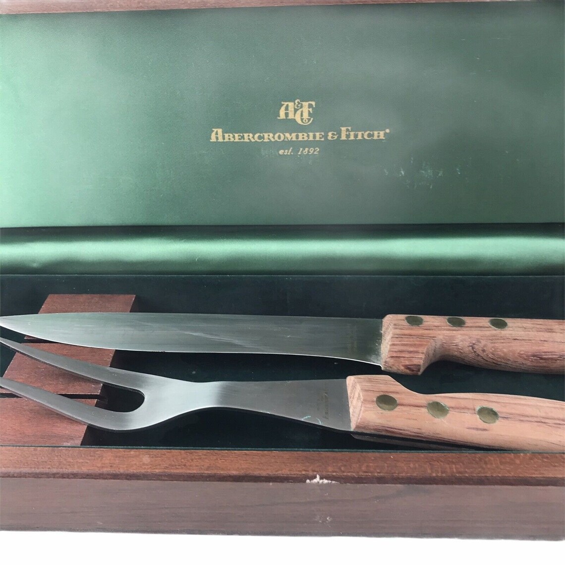 Vintage Abercrombie & Fitch Sabatier Jeune France Meat Carving - Etsy