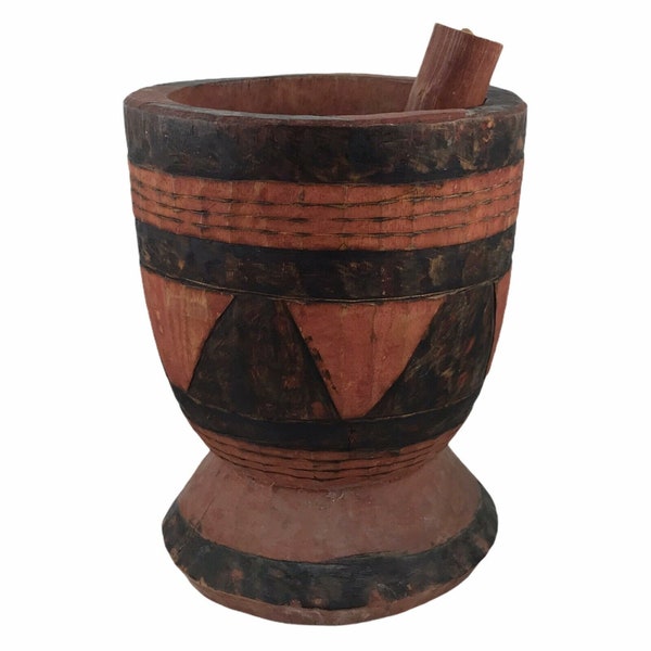 African Mortar and Pestle - Etsy