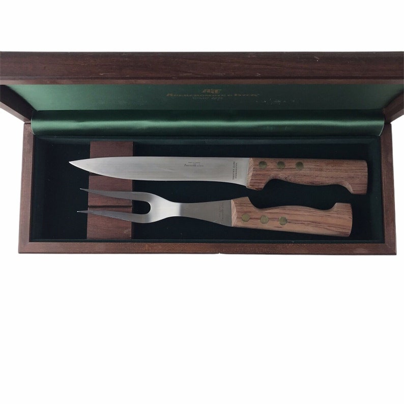 Vintage Abercrombie & Fitch Sabatier Jeune France Meat Carving Set ...