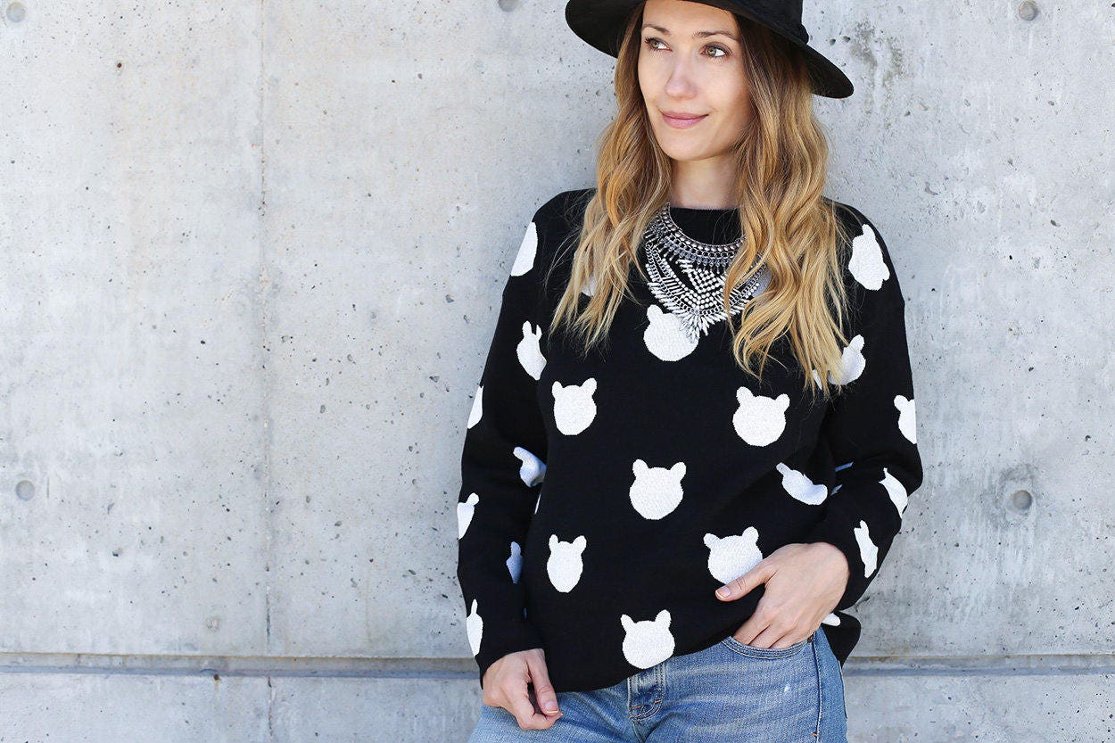 Polka Cats (not Dots) - Etsy