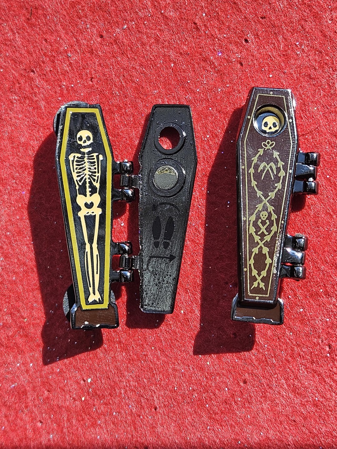 Rocky Horror Coffin Hard Enamel Pin; Coffin Jewelry; Coffin Pin; Casket ...