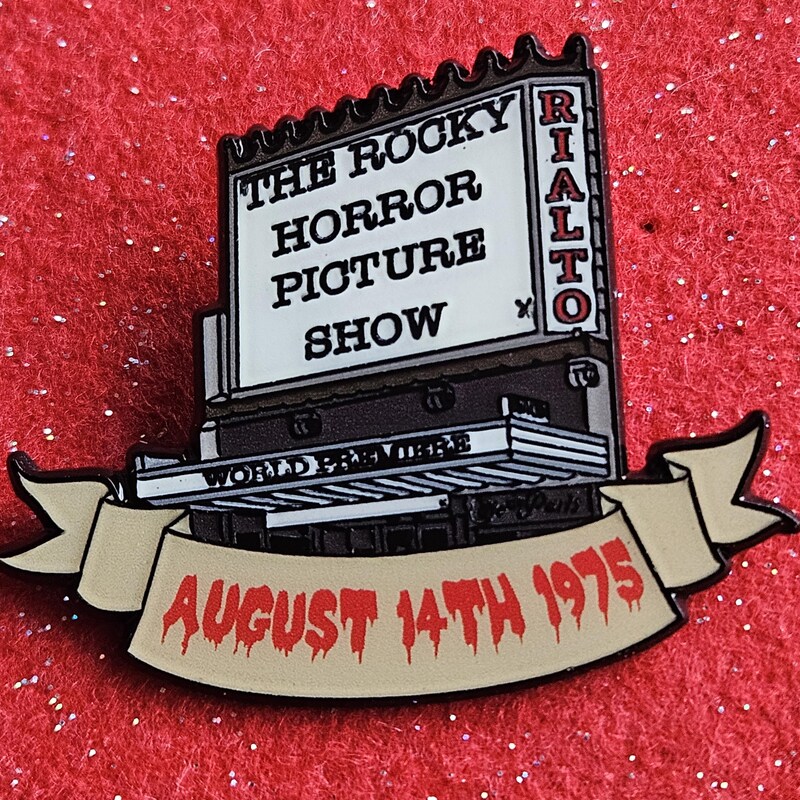 Theatre Enamel Pin - Etsy