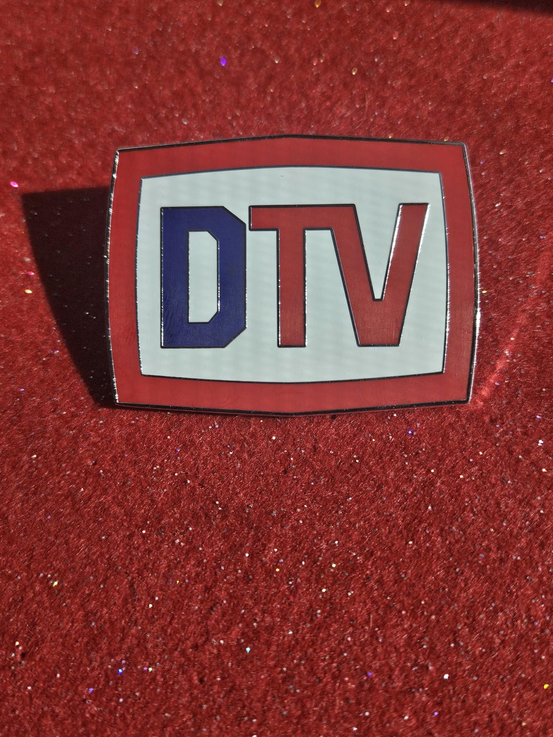 Shock Treatment DTV Enamel Lapel Pin for Cosplay; Rocky Horror Sequel ...