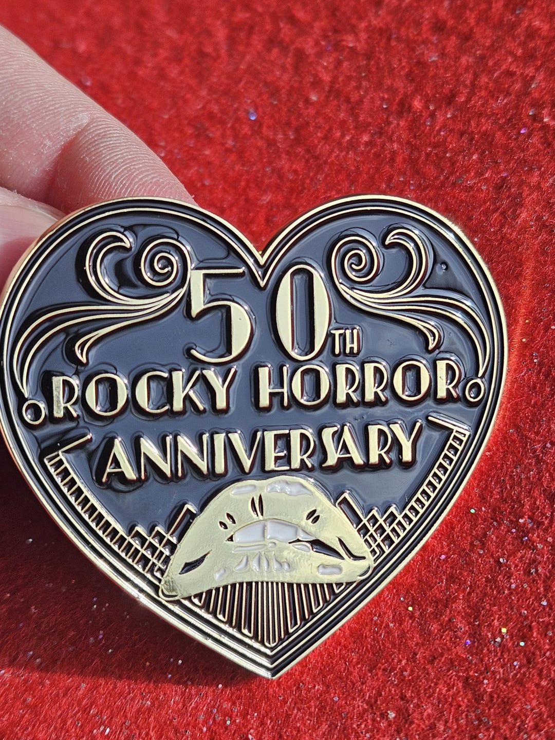 Rocky Horror Anniversary Hard Enamel Pin, Rocky Horror Patches, RHPS ...