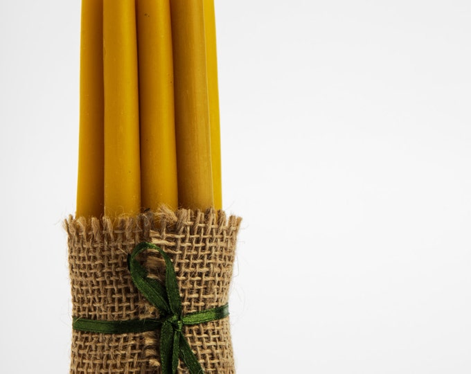 Set of 10 Classic Candles Pretty Gift for Christmas and Other - Etsy