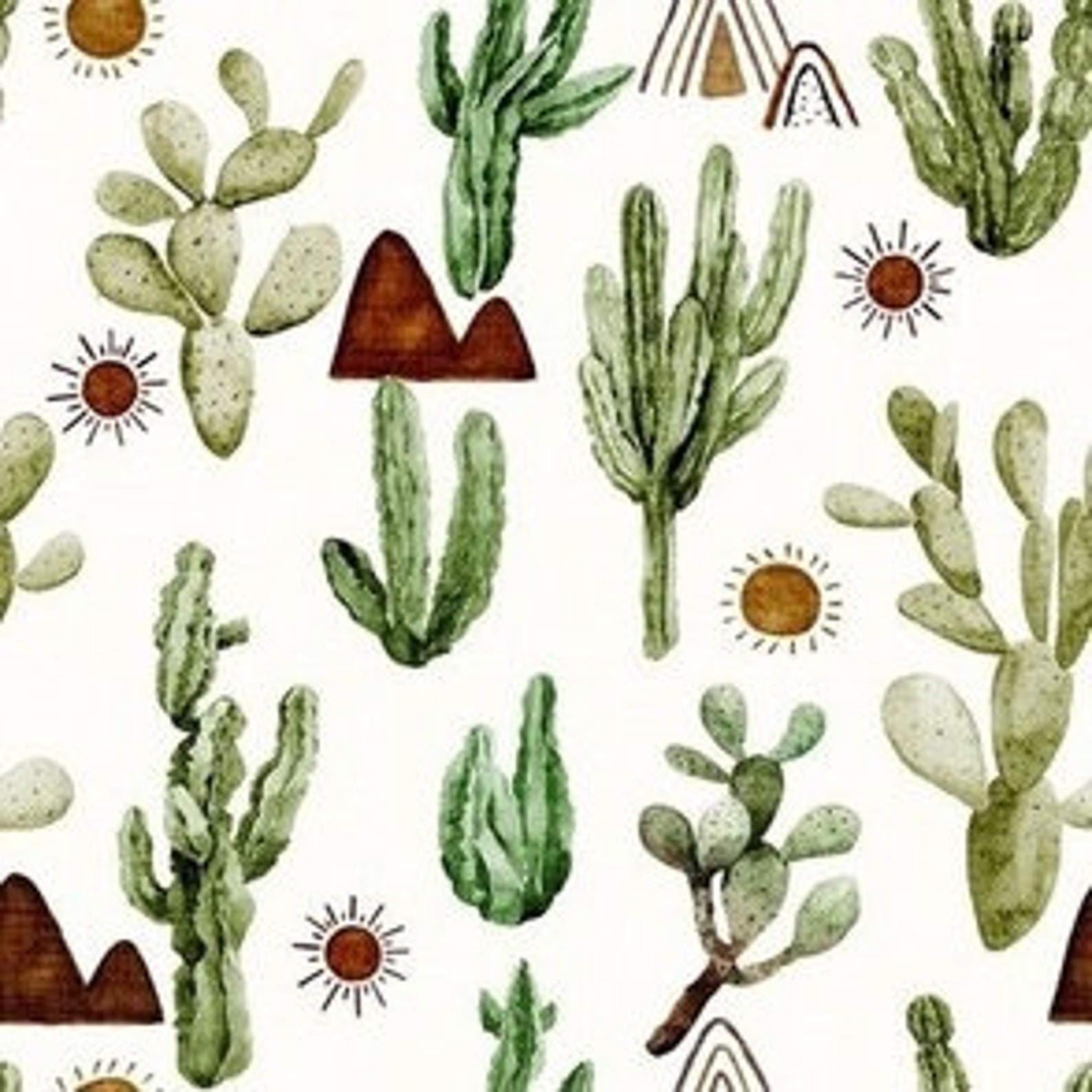 Boho Neutral Nursery in Earth Tones of Browns and Green With Boho Aztec ...