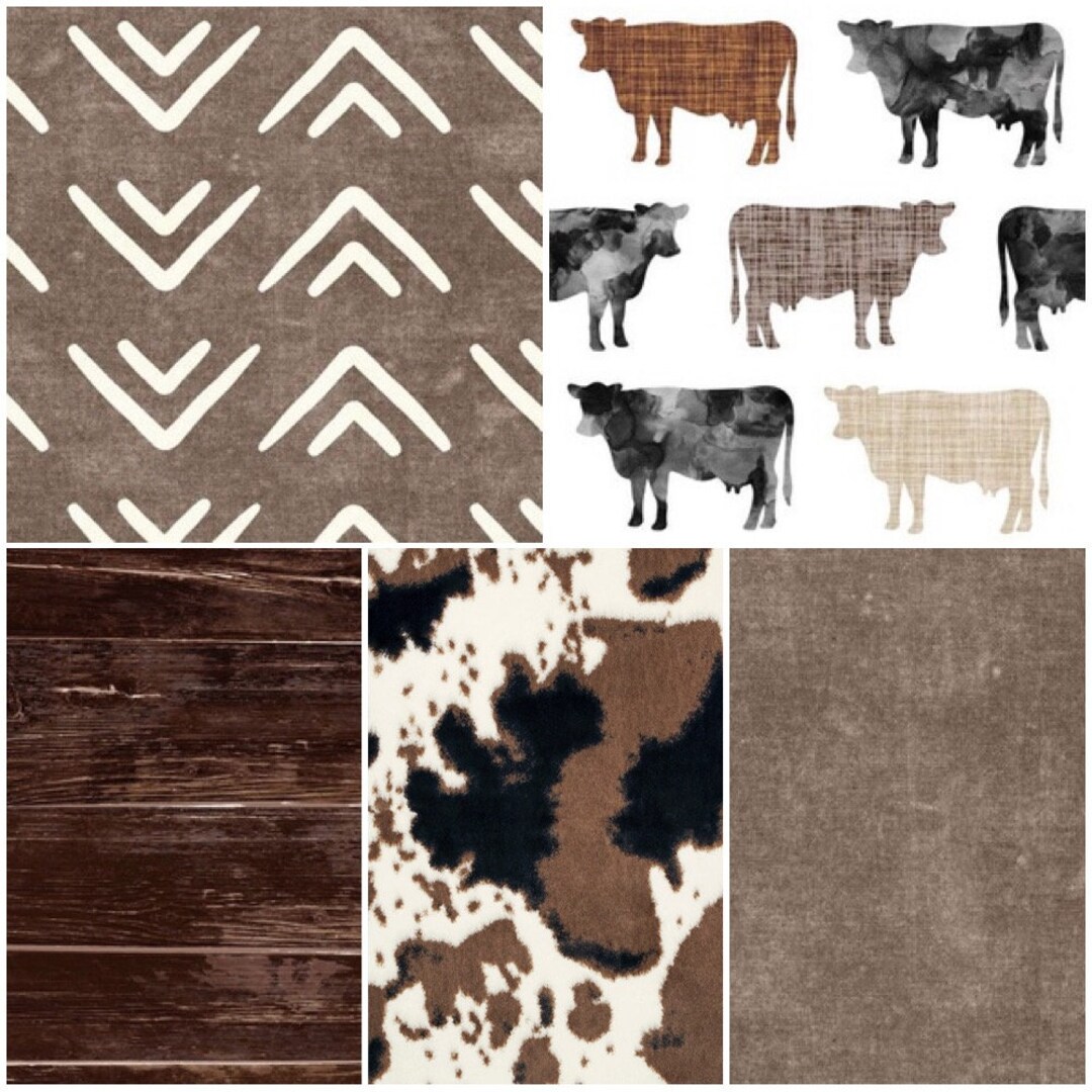 Boho Neutral Nursery in Earth Tones of Browns and Tans With Boho Aztec ...