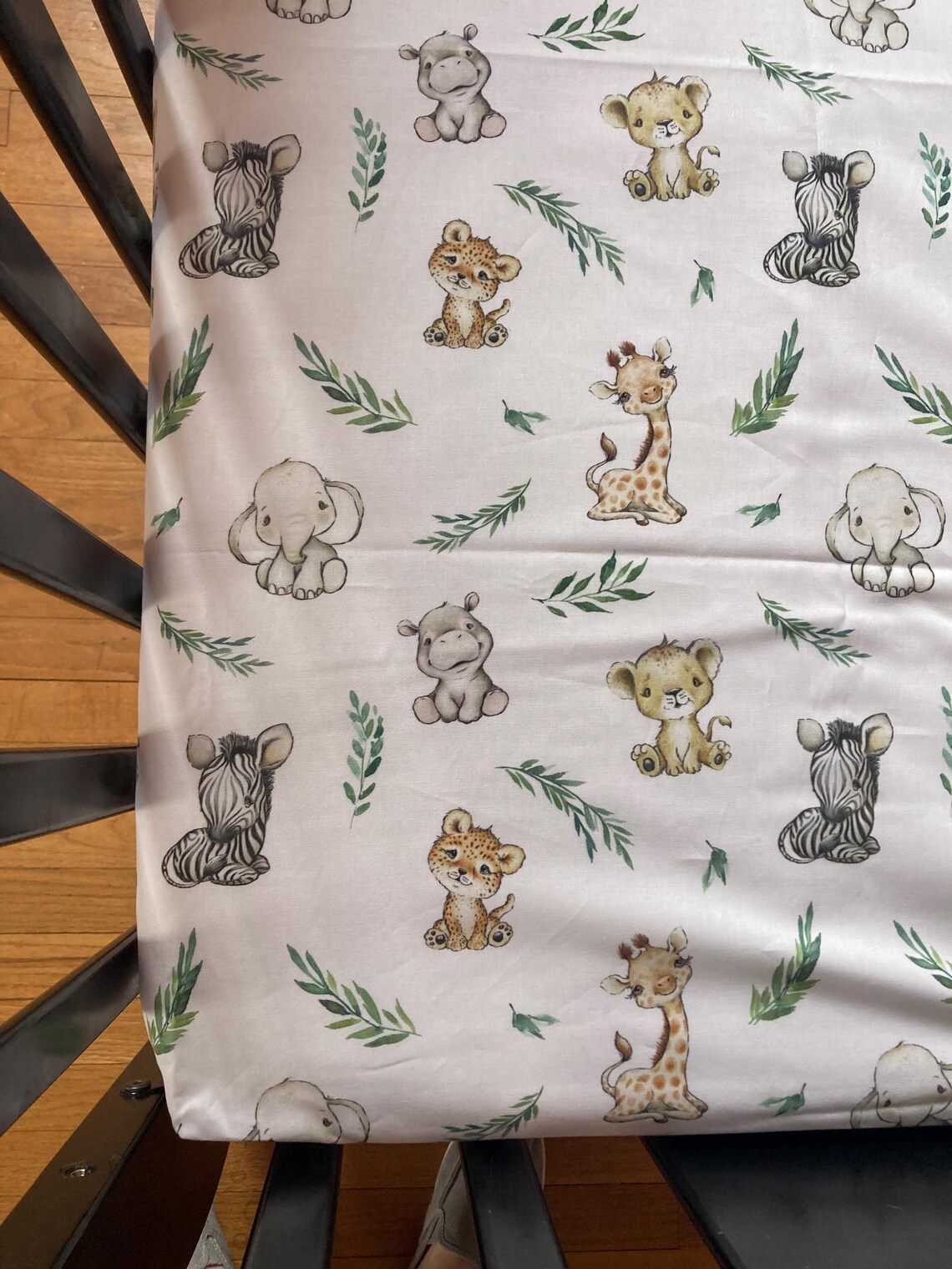 Gender Neutral Baby Bedding, Crib Bedding Set, Safari Animal Nursery ...