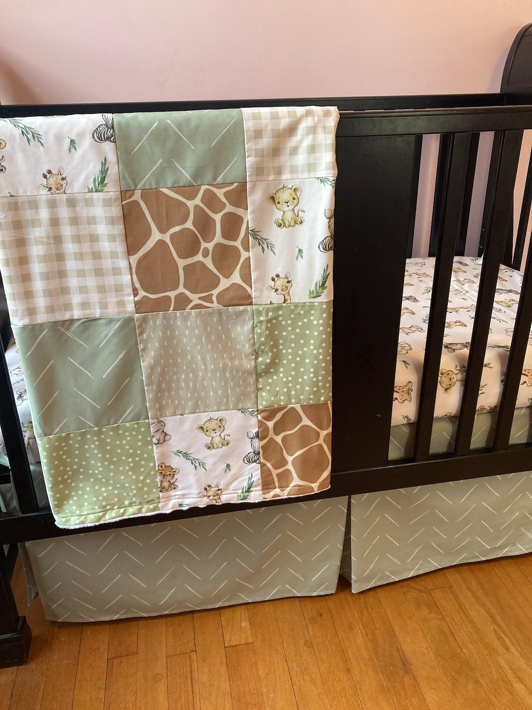 Gender Neutral Baby Bedding, Crib Bedding Set, Safari Animal Nursery ...