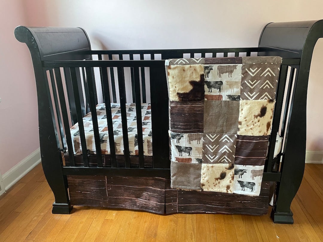 Boho Neutral Nursery in Earth Tones of Browns and Tans With Boho Aztec ...