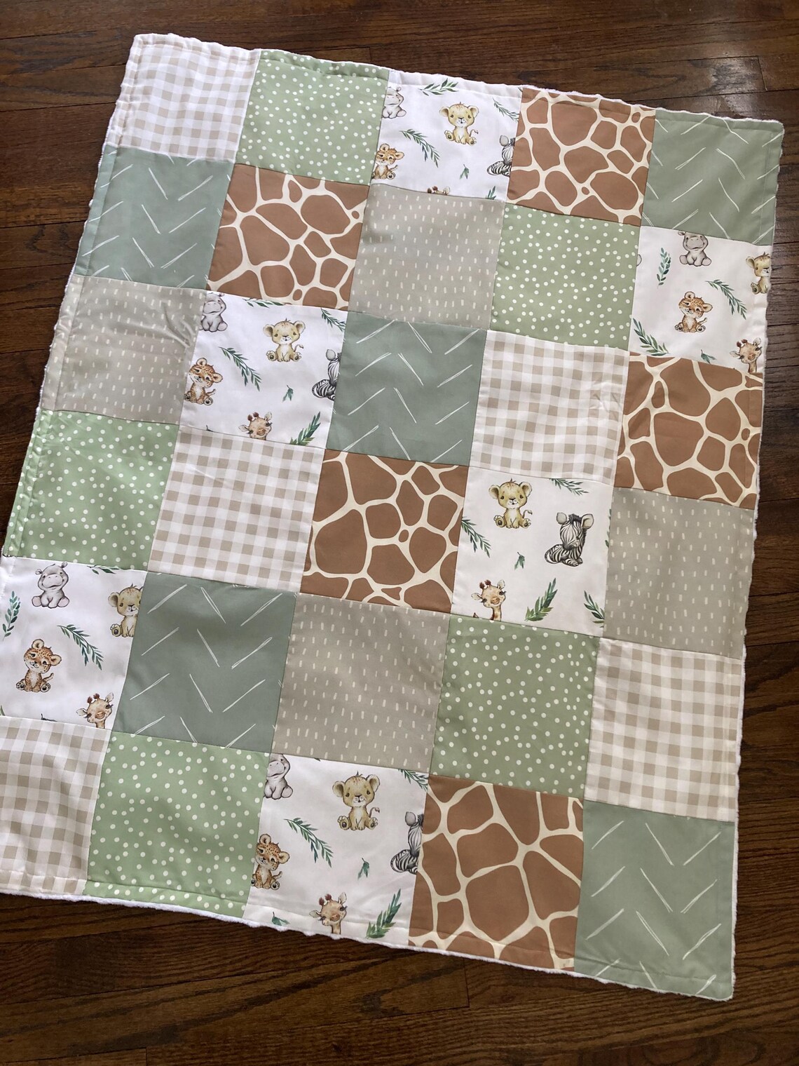 Gender Neutral Baby Bedding, Crib Bedding Set, Safari Animal Nursery ...